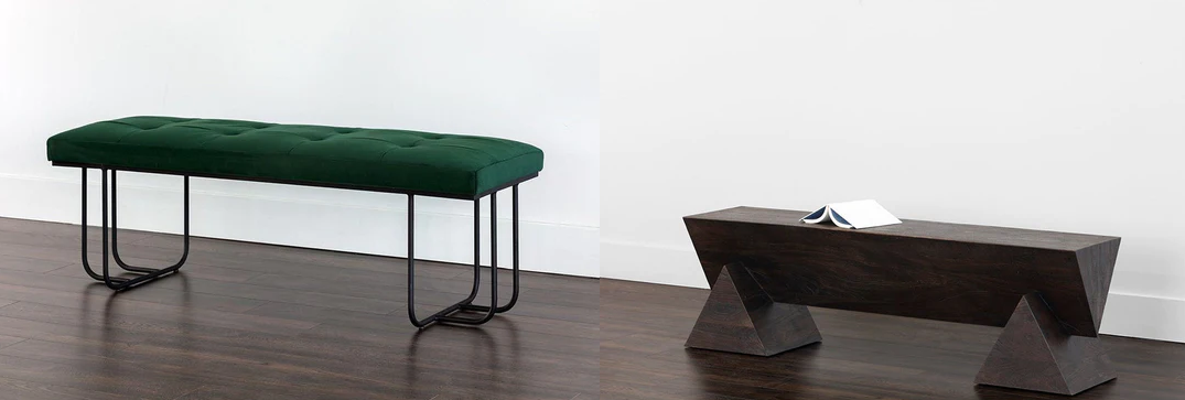 Contemporary Bench with Stylish Design — Grayson Home